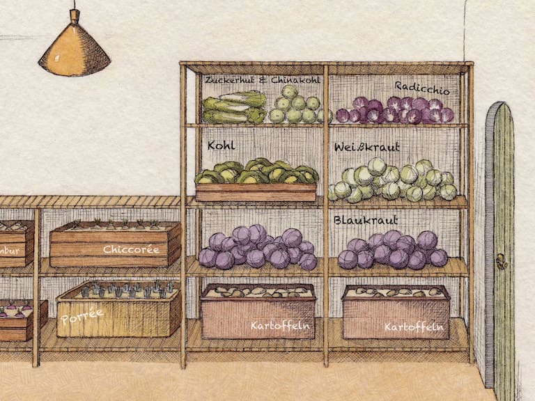 Obst und Gemüse richtig lagern - Servus