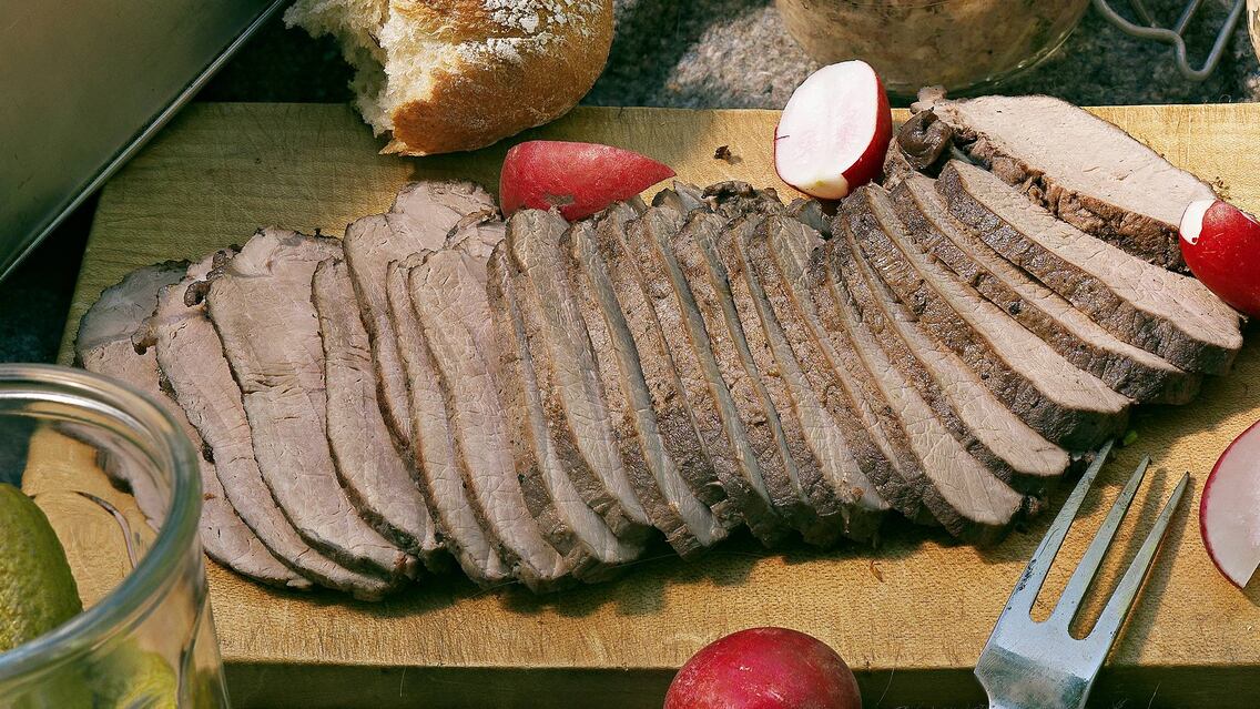 Kalter Wildschweinbraten - Rezept - Servus