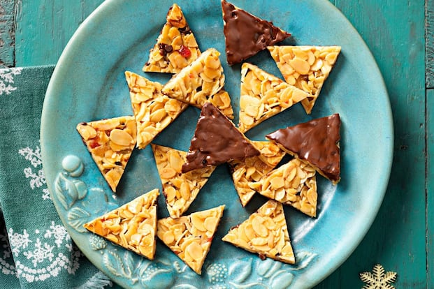 Florentiner mit Zartbitterkuvertüre - 1:30 h - Rezept - Servus